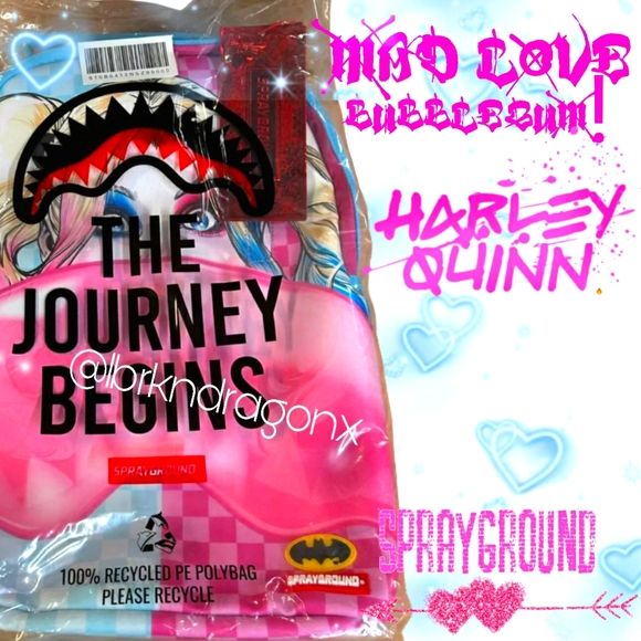 Sprayground | Bags | Sprayground Harley Quinn Limited Edition Bubblegum ...